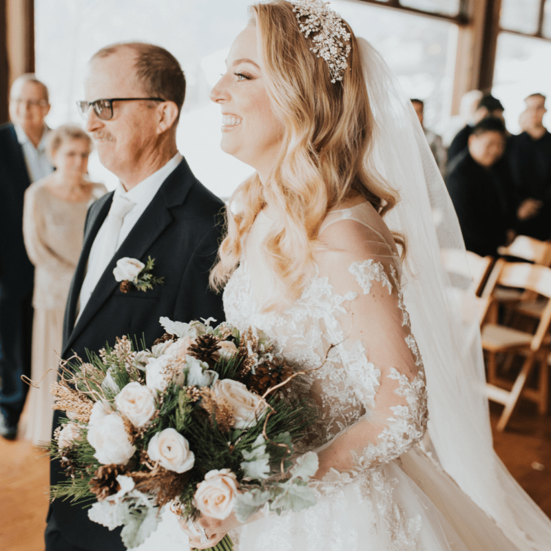 A Bright and Memorable January Estes Park Wedding